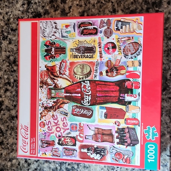 Coca Cola | Games | Cocacola 00 Piece Puzzle | Poshmark